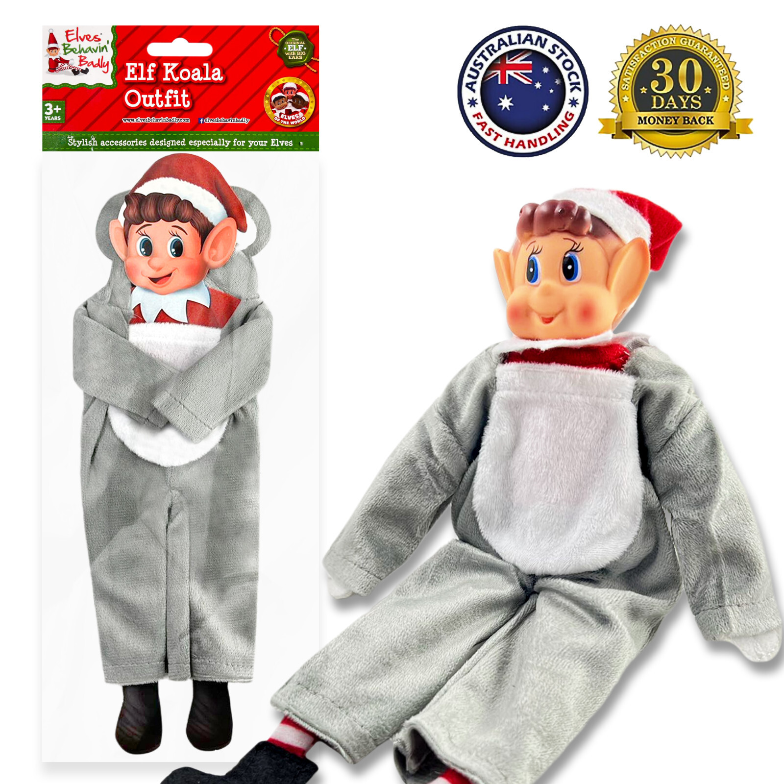 ︎ Elf Outfit ︎ Elves Behavin Badly Costume Doll Clothes Christmas ...