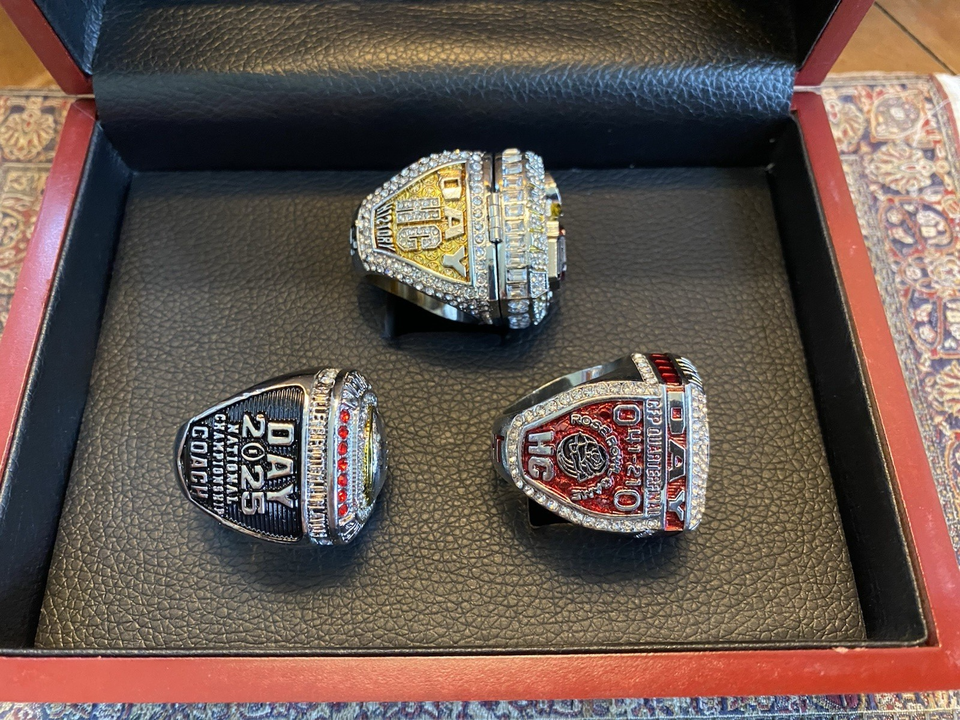 Ohio State Buckeyes Football 2025 National Championship Rings with Box ...