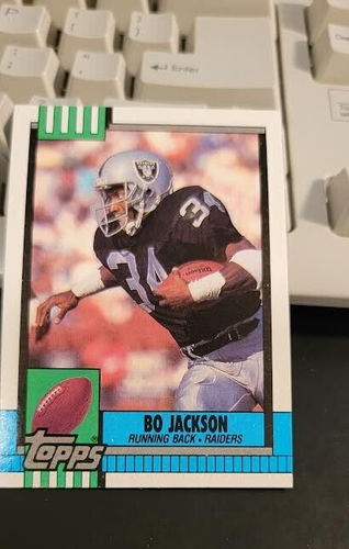 1990 Topps Bo Jackson Los Angeles Raiders #285 NM | eBay