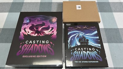Casting Shadows board game kickstarter excl. edition plus expansion and ...