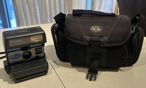 Vintage Polaroid One Step Talking Instant Film Camera QPS 600 Film ...