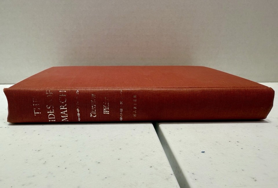 Vintage The Ides of March Hardcover Book (1948) by Thornton Wilder (1st ...