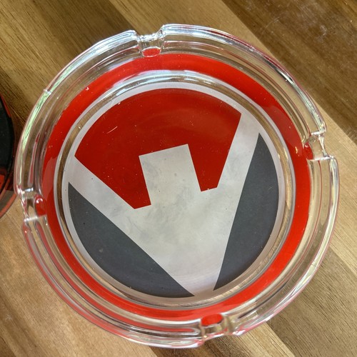 2 Marlboro Miles Cigarette Promo Ashtrays Art Thick Glass | eBay