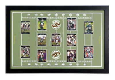 Football Display Board: Trading Card Sports Field Frame 17x27 | eBay