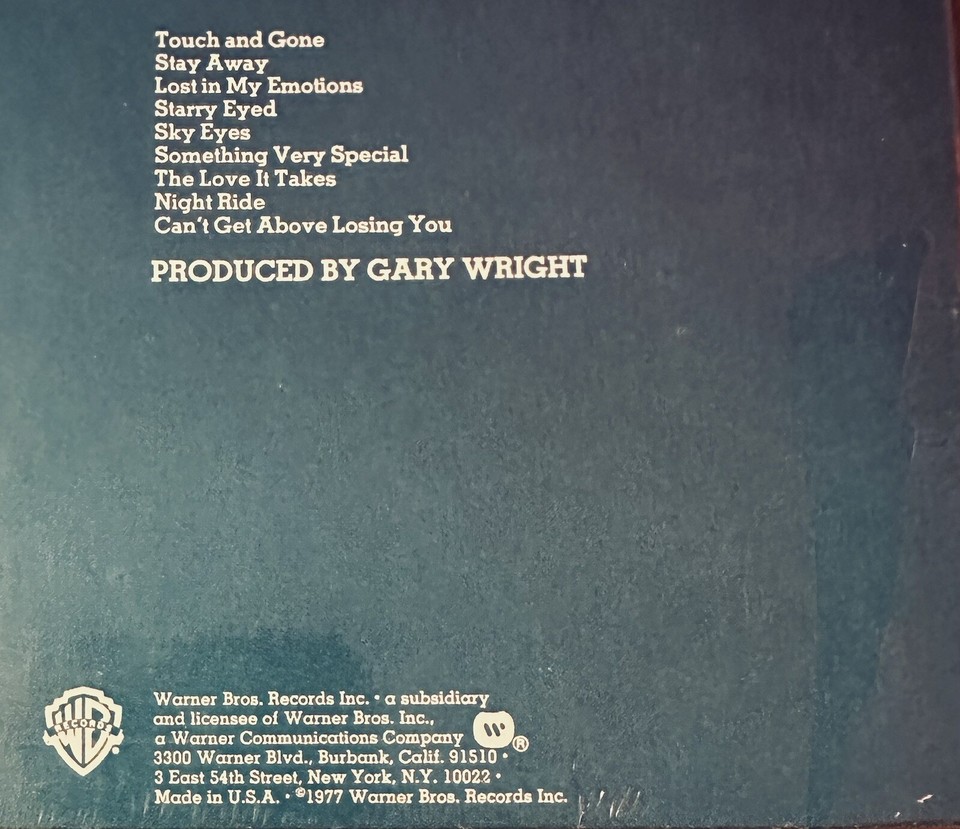 VERY RARE - NEW - Gary Wright Touch And Gone LP 1977 SEALED/NEVER OPENED MINT | eBay