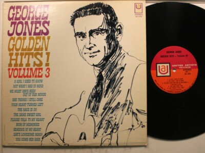 George Jones LP Golden Hits! Volume 3 Sur Ua - NM/VG | eBay