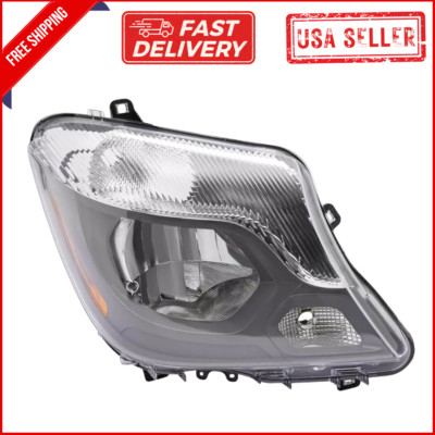 Right Side Halogen Headlight Assembly for Mercedes Sprinter 2014-2018 ...