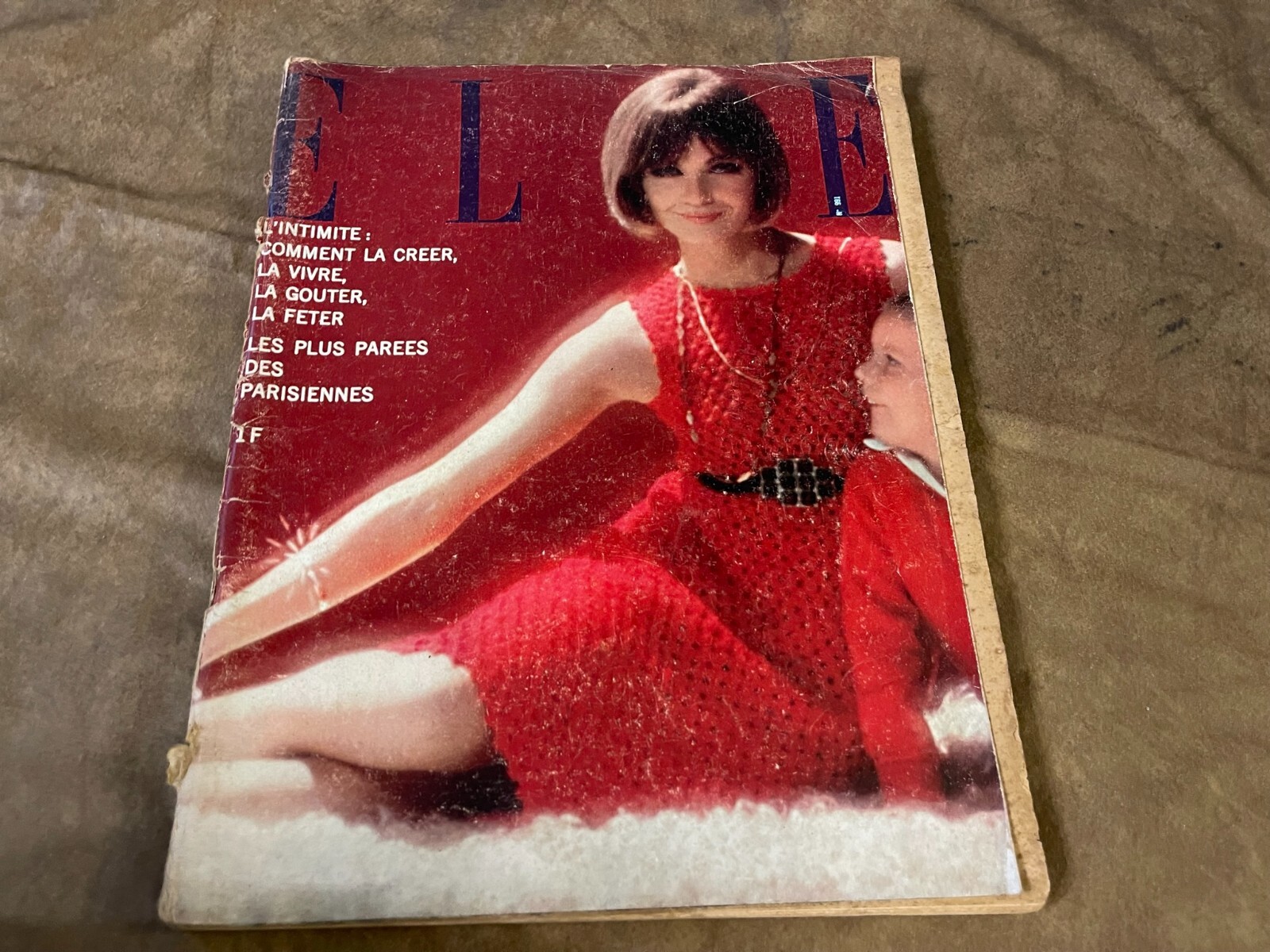 DECEMBER 1964 ELLE fashion magazine ( FRENCH) | eBay