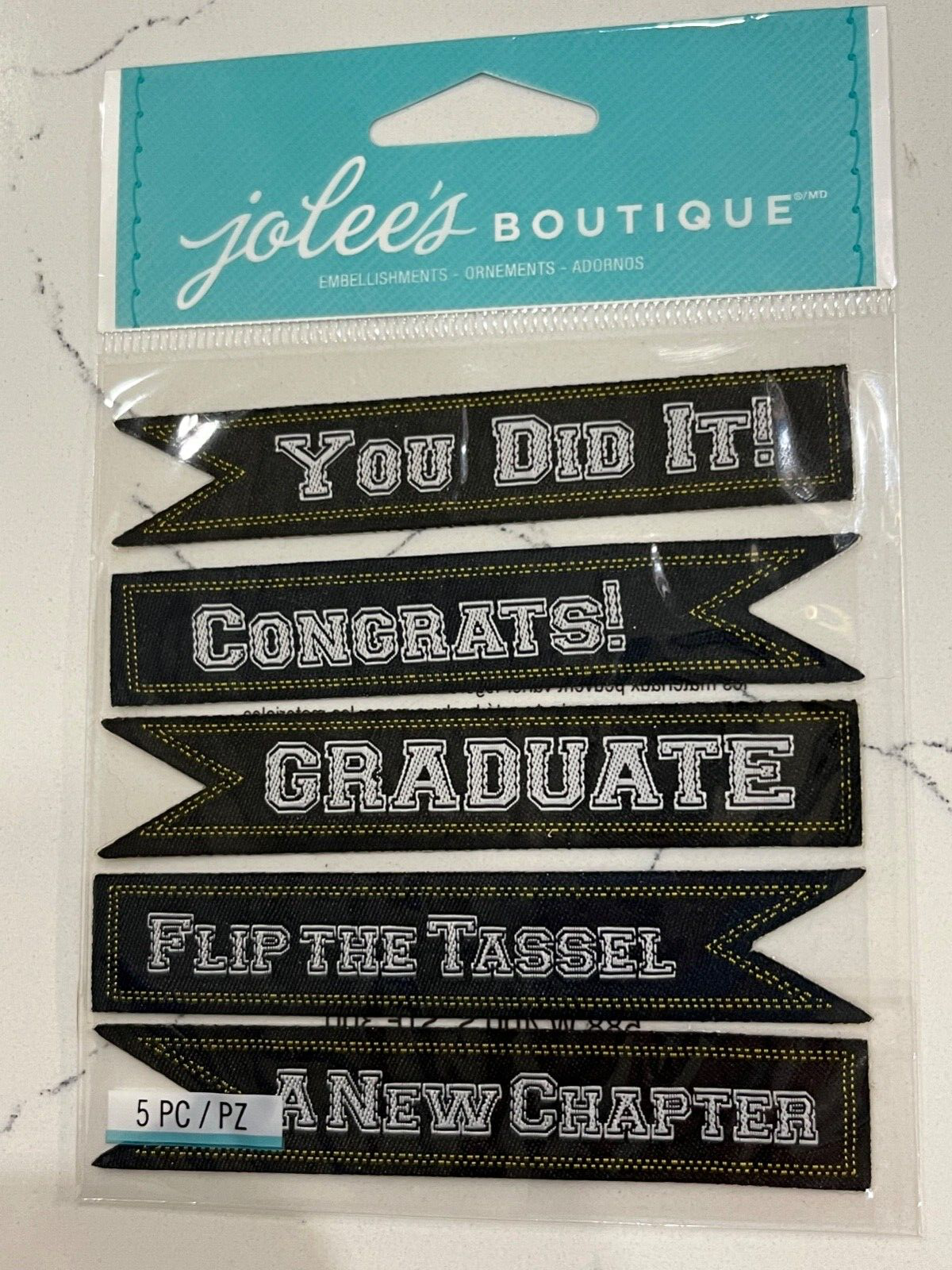 Jolees Boutique Graduation Banner Embellishments ~ You Did It! A New ...