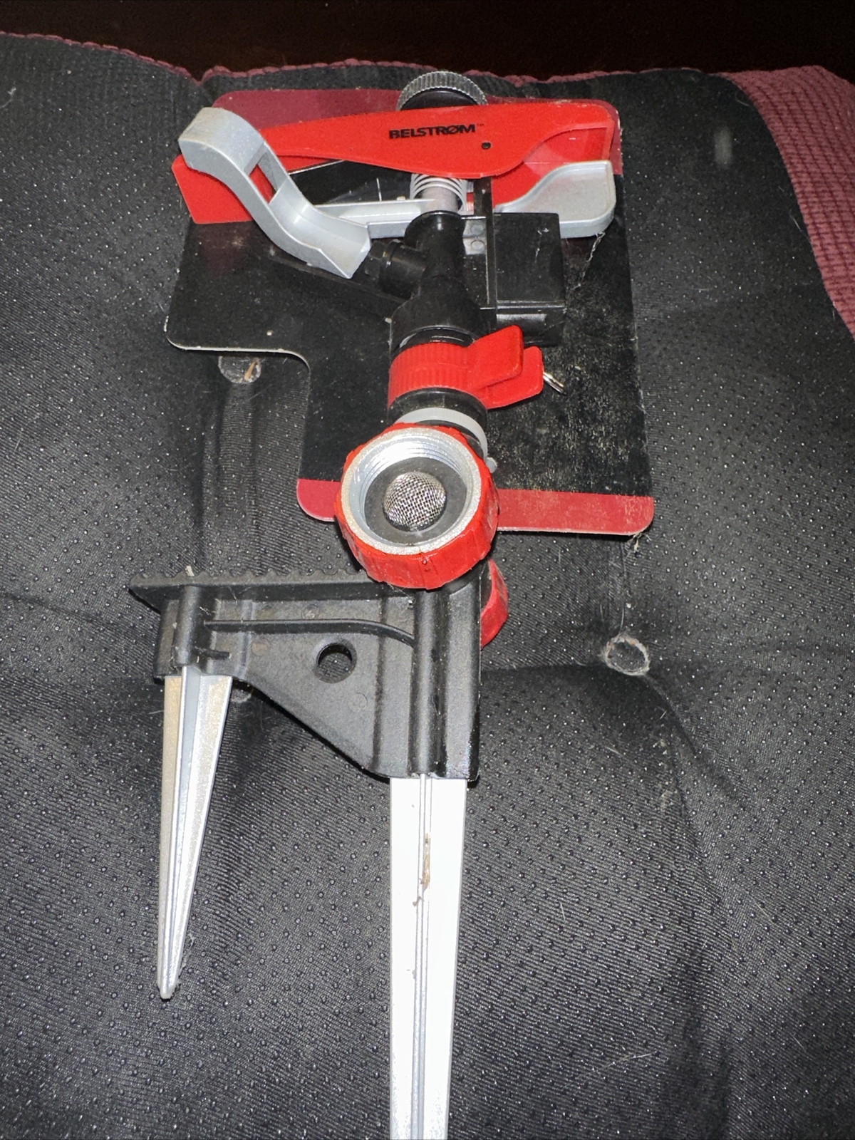 Belstrom LG Sprinkler. Impulse Sprinkler Head, Metal Step Spike | eBay