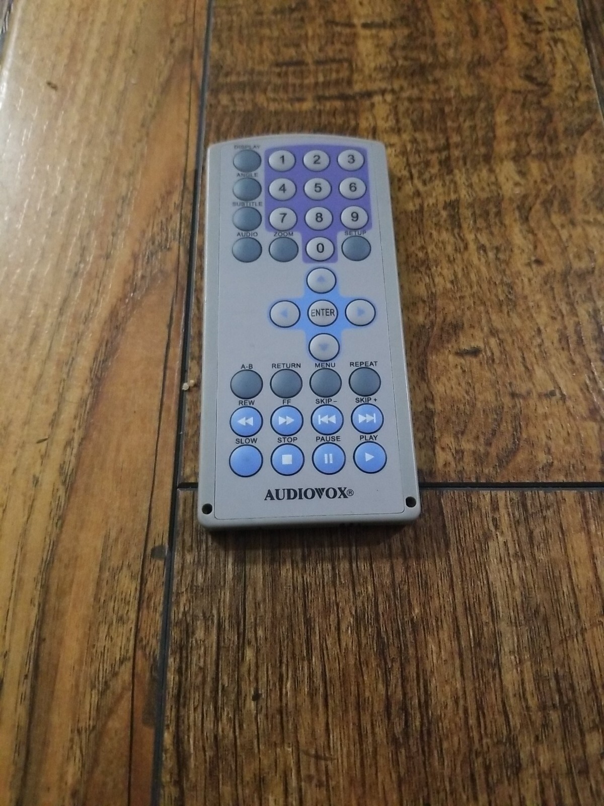 Audiovox 13634310 Portable DVD Player Remote Control Gray Tested ...