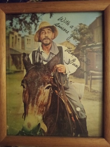 KEN CURTIS (1916-1991) SIGNED FRAMED PHOTO ~ GUNSMOKE | eBay