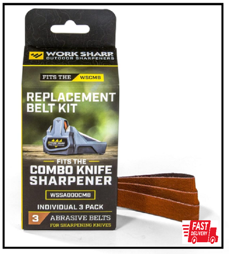 Official Work Sharp Combo Knife Sharpener Replacement Belt Kit | eBay
