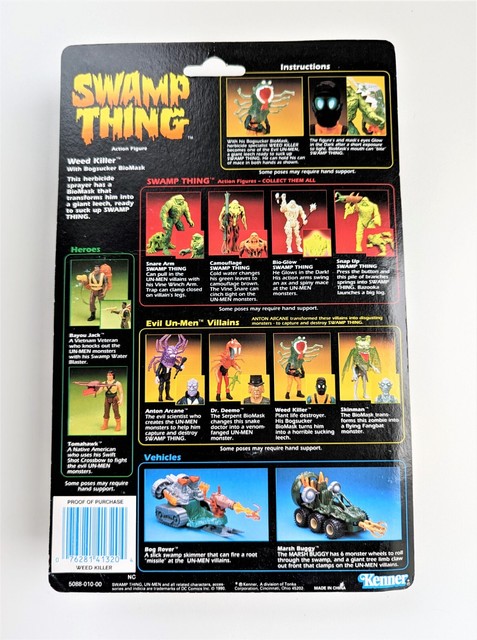Kenner Swamp Thing Weed Killer 1990 Action Figure for sale online | eBay