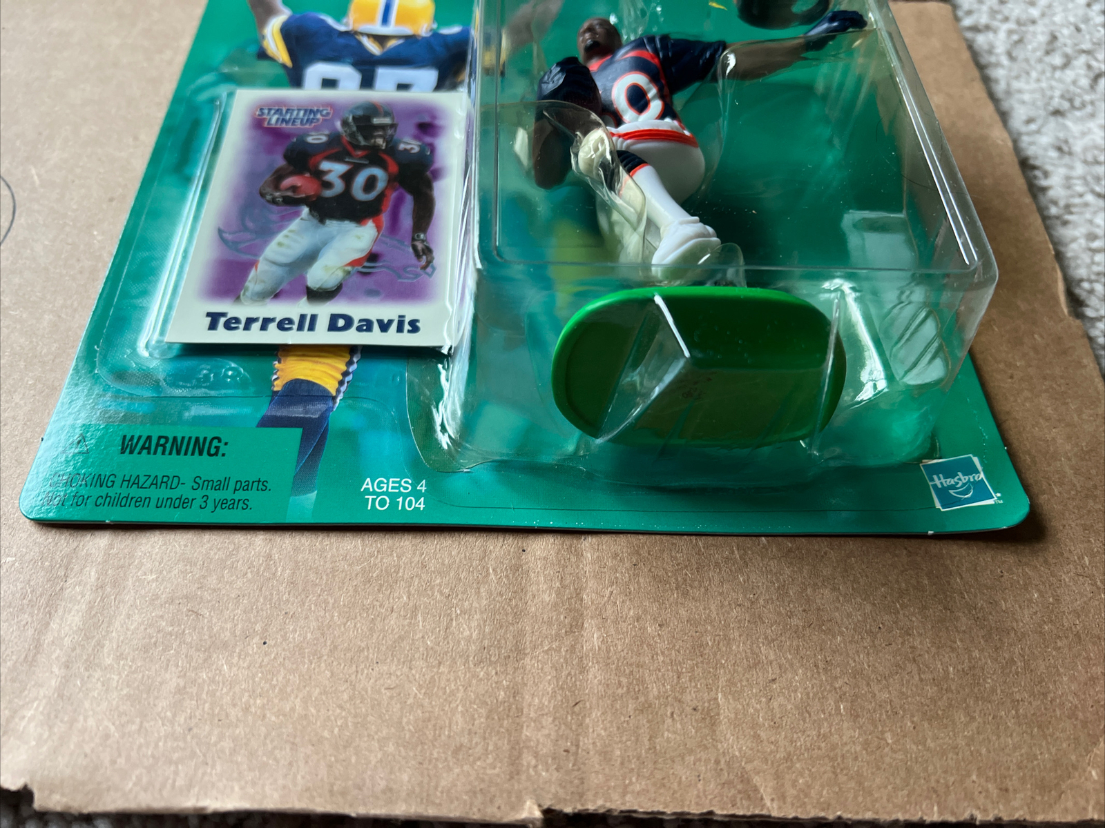 2000 Hasbro NFL Starting Lineup Action Figure Terrell Davis Denver ...