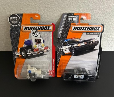 2x Matchbox MOC 1993 Ford Mustang LX SSP MBX 2014 w/ speed trapper 2016 ...