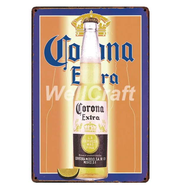 20x30 Corona Extra Beer Metal Wall Poster Signs Pub Bar Home Decor | eBay