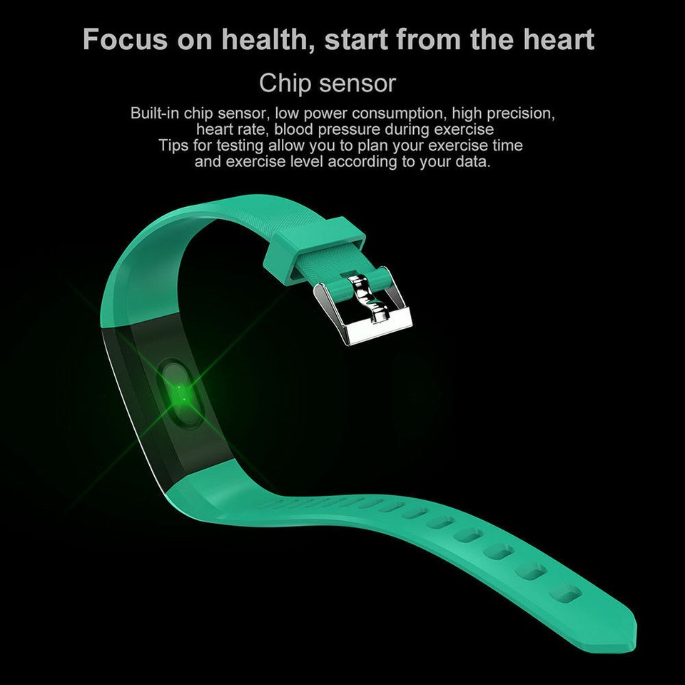 Fitness Smart Watch Band Sport Activity Tracker Step Counter Kids Adult ...