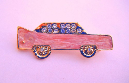 MARY KAY PINK Cadillac Pin/Broach Very Professional Pink Caddy-1 1/2 ...