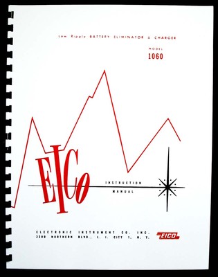 Manuals & Books - Battery Eliminator