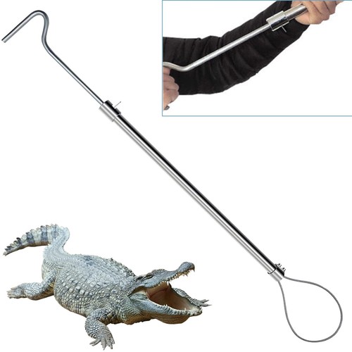 52'' Alligator Catch Pole Extra Long Control Tool Capture Noose ...