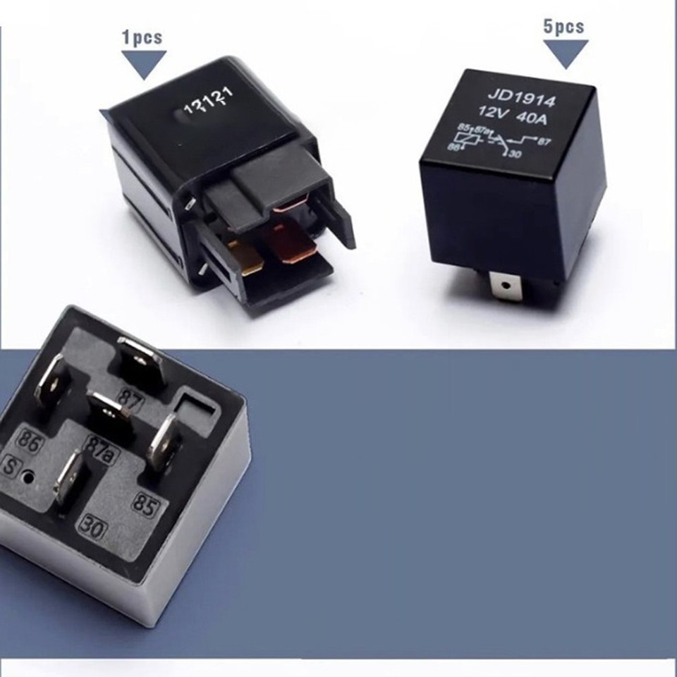 Reliable 12V Relay Box with 6 Way Fuse Box and Pre wired Configuration ...