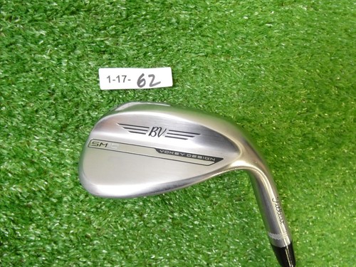Titleist Vokey SM10 Tour Chrome 60* 12* Lob Wedge D Grind Dynamic Gold ...