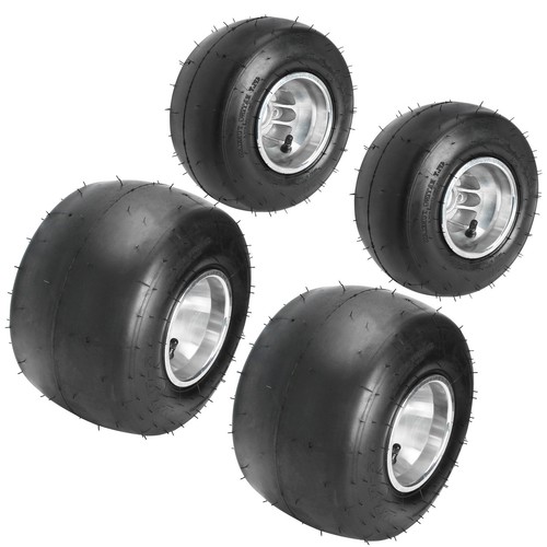 5'' Go Kart Front Rear Wheels Tyre Aluminum Rim10x4.50-5 11x7.10-5 Turf ...