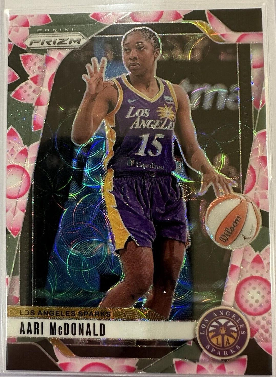 2024 Panini Prizm WNBA - Aari McDonald #97 Lotus Flower Prizm /3 for ...