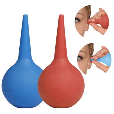 Hand Ear Washing Squeeze Bulb Suction Bulb Laboratory Tool for Washing ...