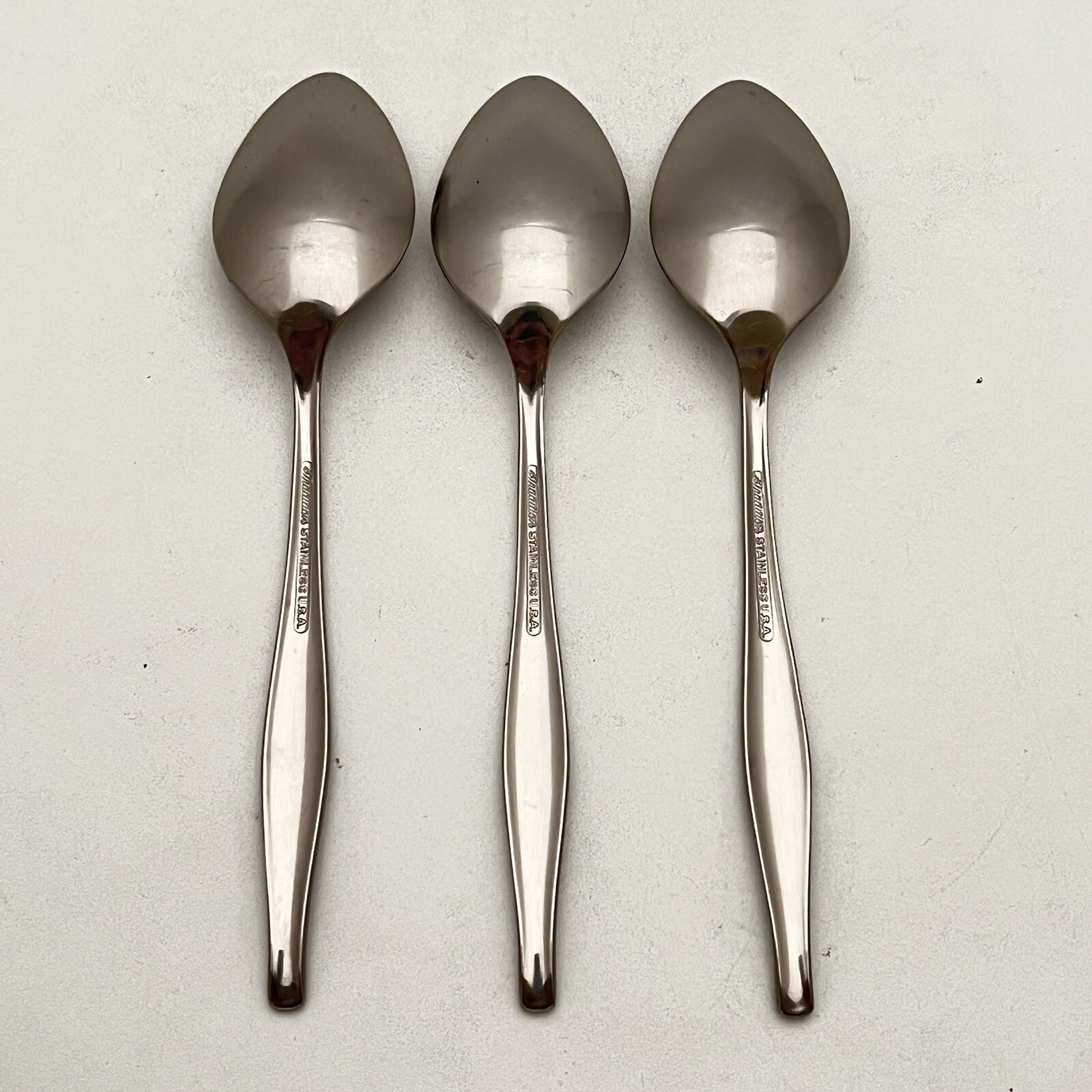 Sears Roebuck Tradition Stainless SRS13 Teaspoon Flatware 6 1/8 3Pc Set ...