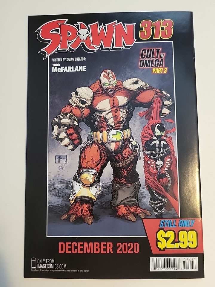 SPAWN #312 Tonton Revolver Cover -C- First Print Image Comics Gunslinger 2020 NM | eBay