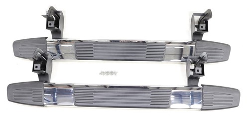 NEW OEM GM 6" Rectangular Chrome Step Bars 84212741 Silverado Sierra HD ...