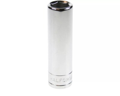 New Halfords Advanced 1/4" Drive 6Pt Deep Socket Sizes 4-14mm Lifetime ...