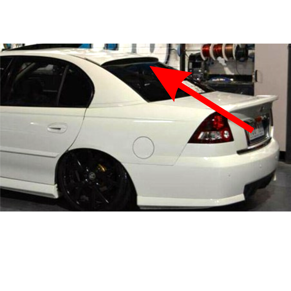 SOLID REAR ROOF SPOILER WING FOR VT/VX/VY/VZ HOLDEN COMMODORE SEDAN/836 ...