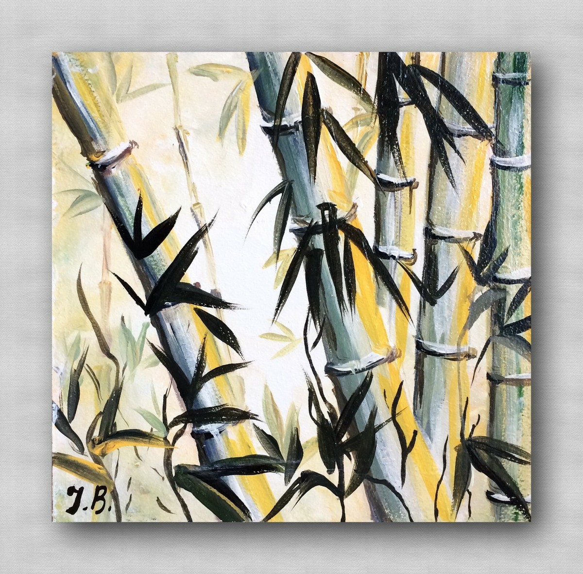 Asian Bamboo Painting