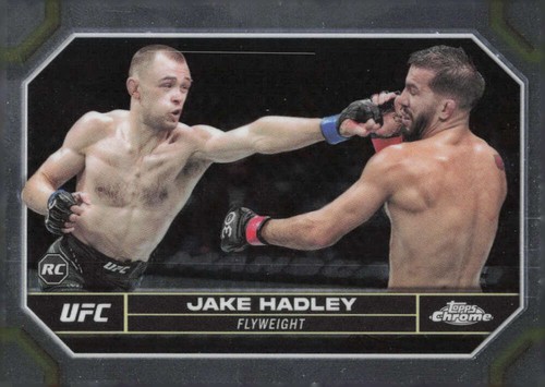 JAKE HADLEY RC 2024 Topps Chrome UFC Base #45 ROOKIE MMA ID:99242 | eBay