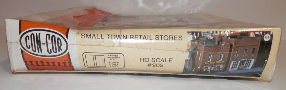 Con-Cor HO Scale Small Town Retail Stores Kit #902 NIB | eBay