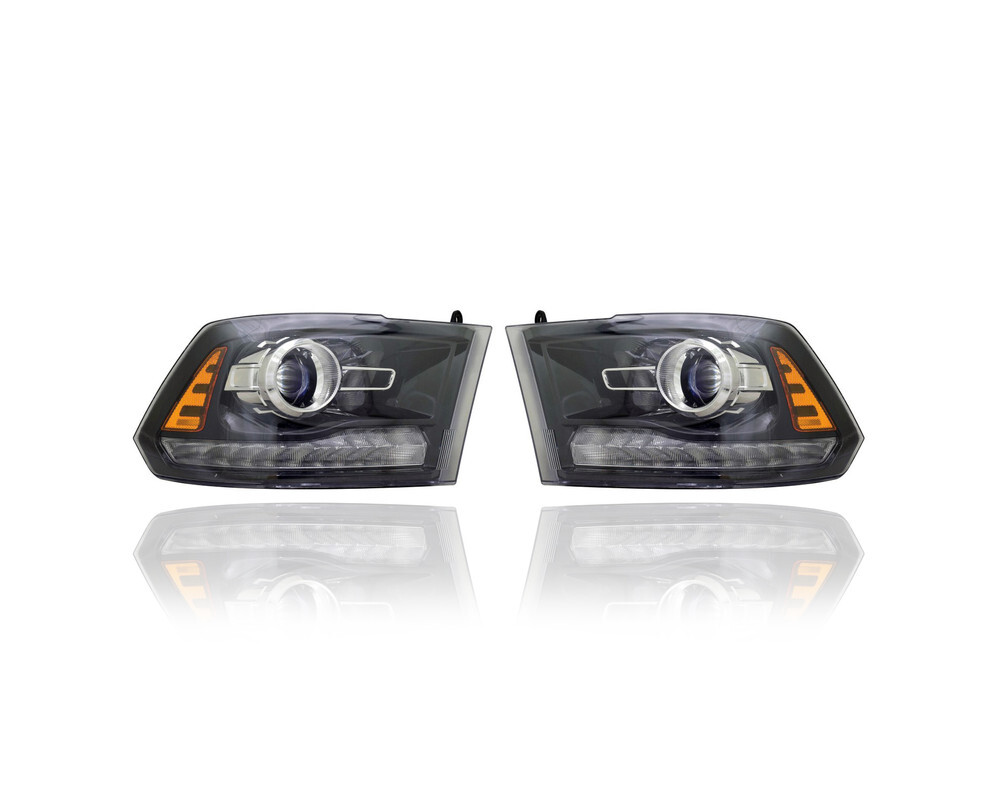 Headlight for 16-22 Pickup 1500/Classic Halogen Pair 68324932AD ...