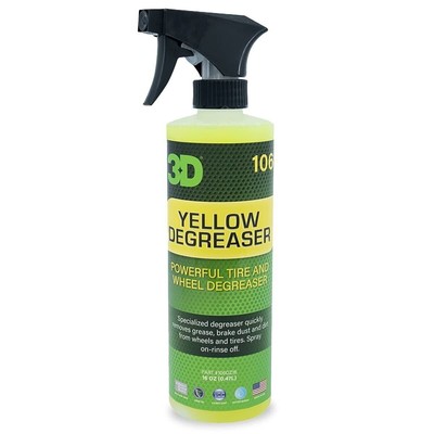 3D Yellow Degreaser Wheel & Tire Cleaner | Highly Concentrated ...