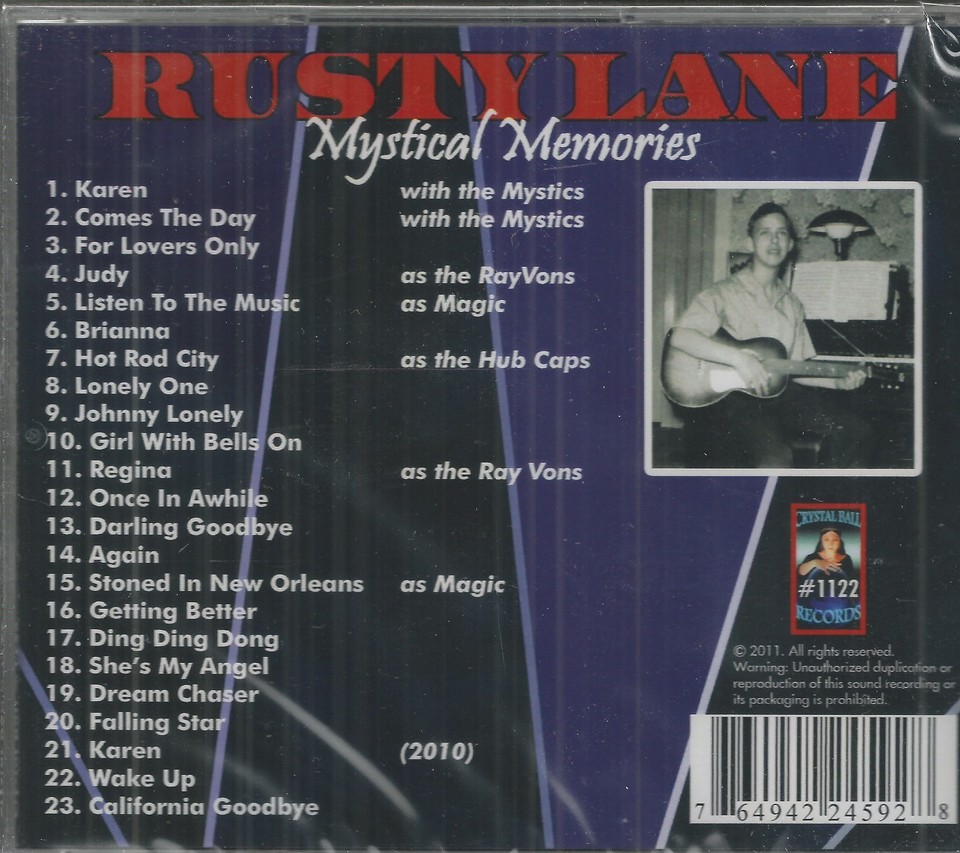 RUSTY LANE - CD - Mystical Memories - BRAND NEW | eBay