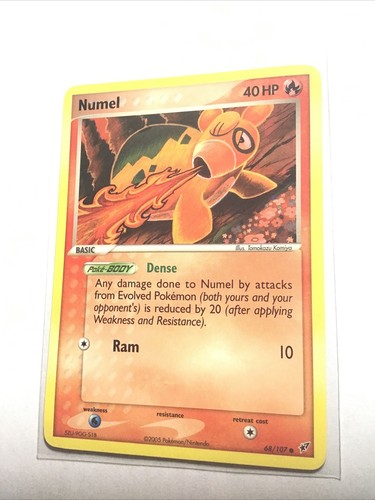 NUMEL - 68/107 - EX Deoxys - Pokemon Card - LP | eBay