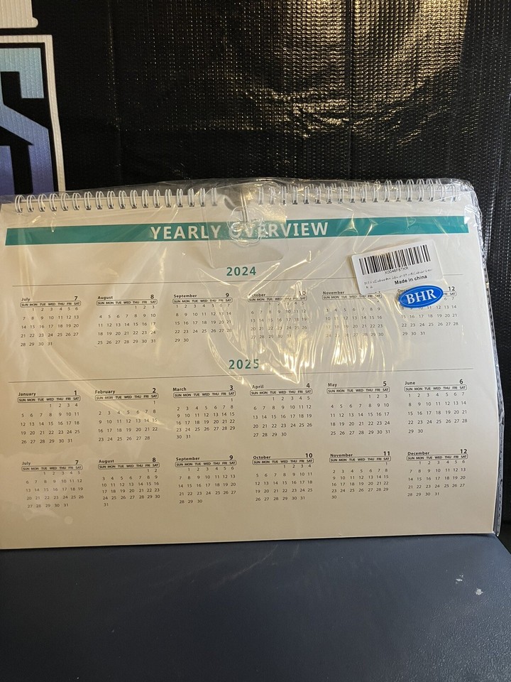 BHR Calendar 2024-2025 - Wall Calendar | eBay