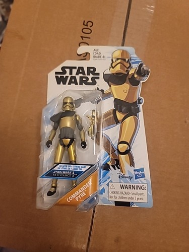 Star Wars RESISTANCE COMMANDER PYRE 3.75" Animated Action Figure Hasbro ...