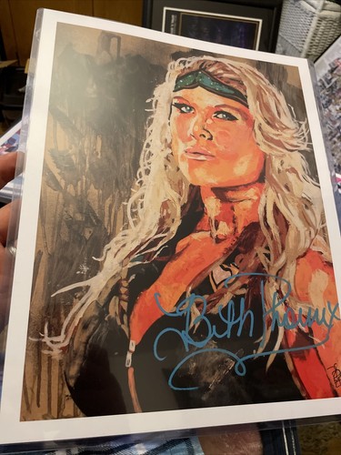 Beth Phoenix The Glamazon ROB SCHAMBERGER 11x14 AUTOGRAPHED WWE | eBay
