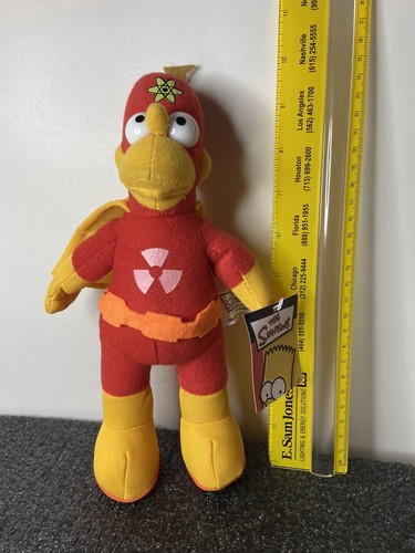 The Simpsons - 10" Homer as Radioactive Man Plush - Nanco - 2005 - New ...