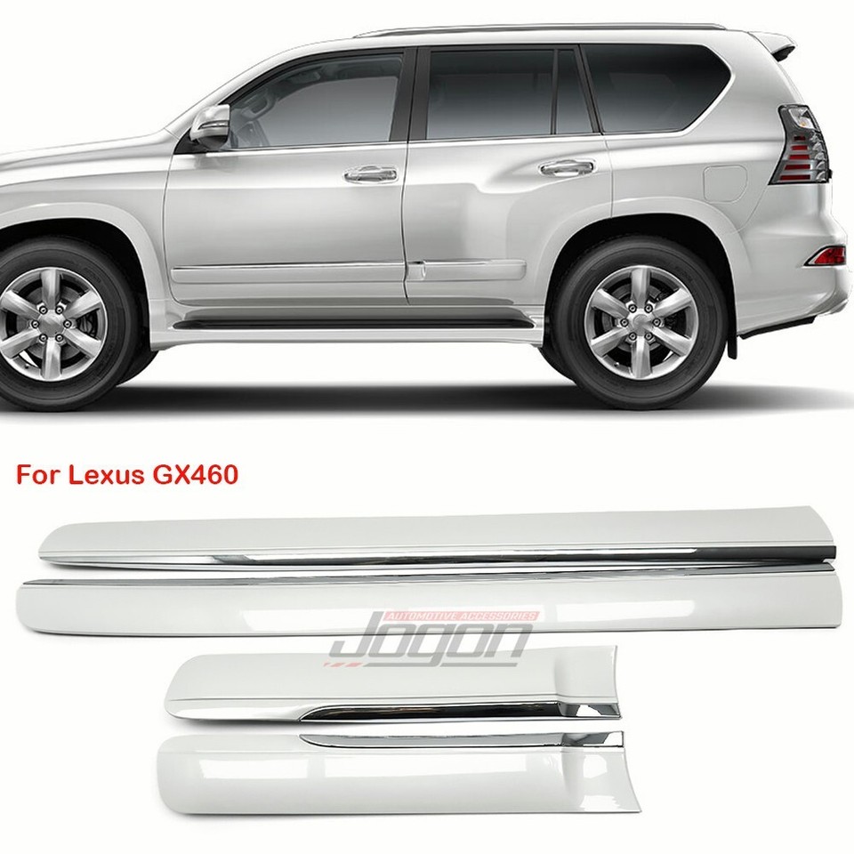 Pearl Side Door Body Guard Molding Trim For Lexus GX460 Luxury Premium ...