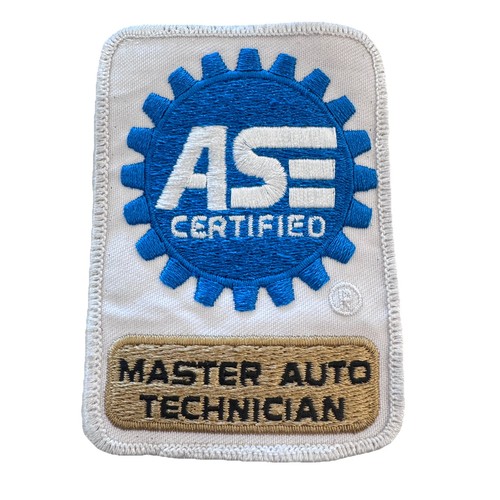Vintage ASE Master Auto Technician Mechanic Uniform Patch | eBay