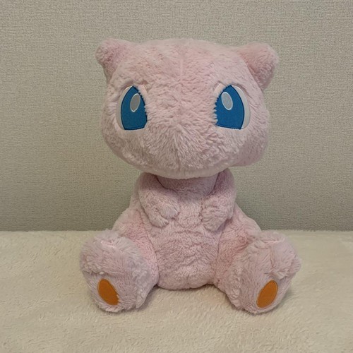 Pokemon Center Mew Plush Toy Big Fluffy Stuffed Animal | eBay UK