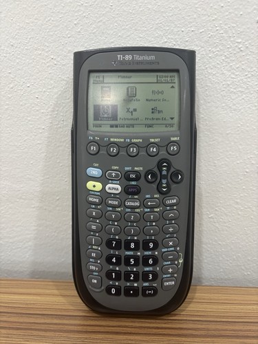 Texas Instruments TI-89 Titanium Graphing Calculator - Black | eBay